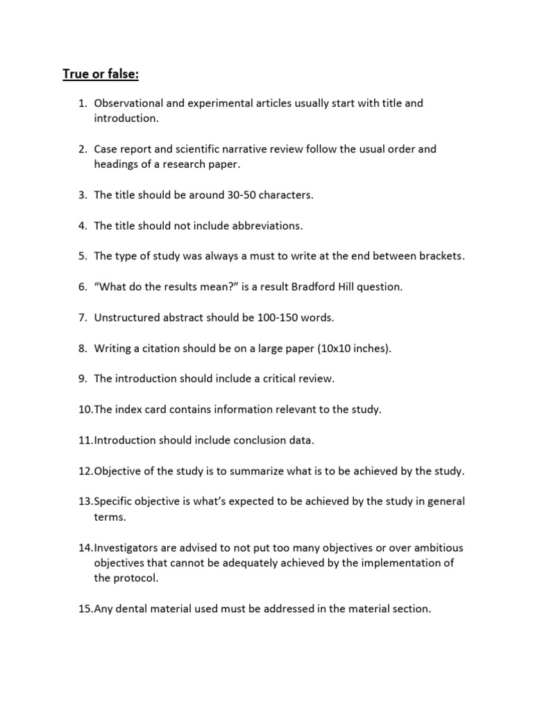 Research Paper Structure Guide | PDF | Experiment | Statistics