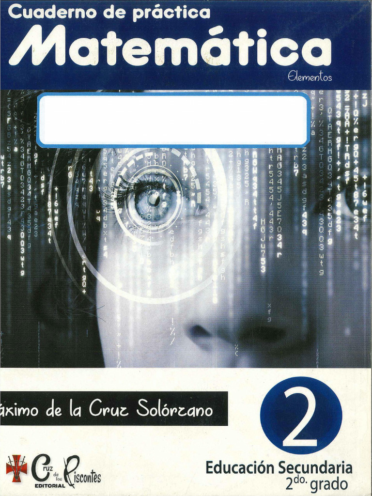 Matematica - 2do Año de Secundaria - Cuaderno de Practica | PDF