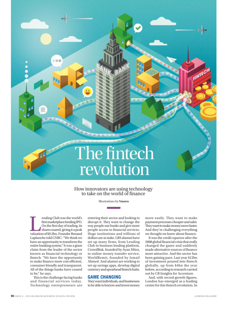 Fintech Revolution: Disrupting Finance | PDF | Startup Company | Small ...