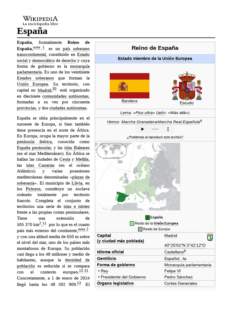 España | PDF | España