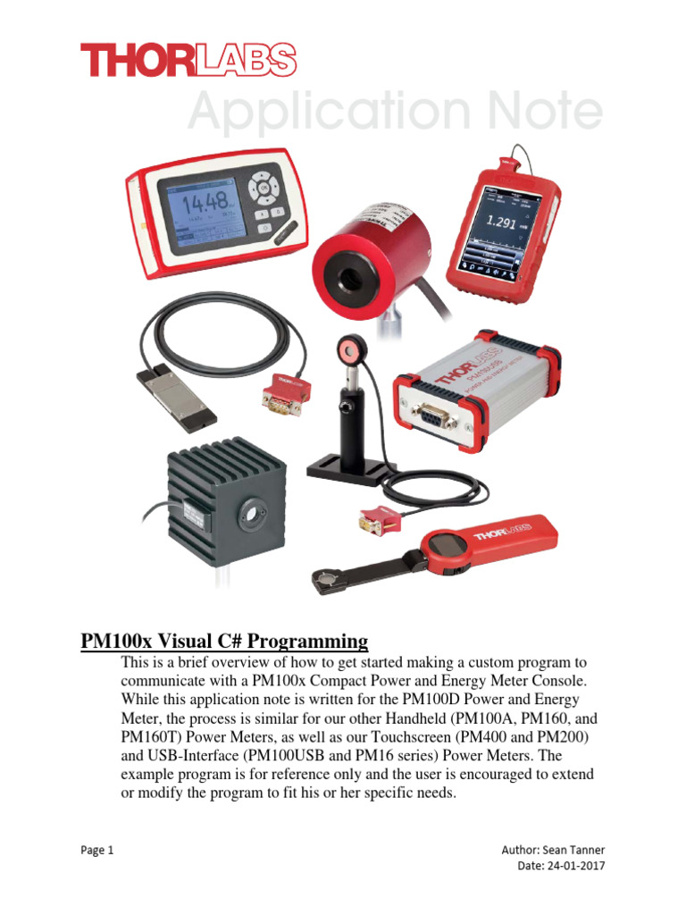 PM100x Visual Csharp | PDF | Parameter (Computer Programming) | C Sharp (Programming Language)