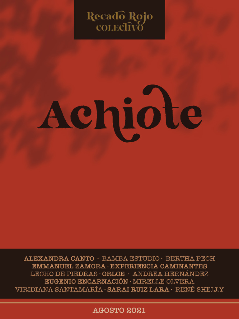 Achiote Fazine Final | PDF | Collage | Entorno natural