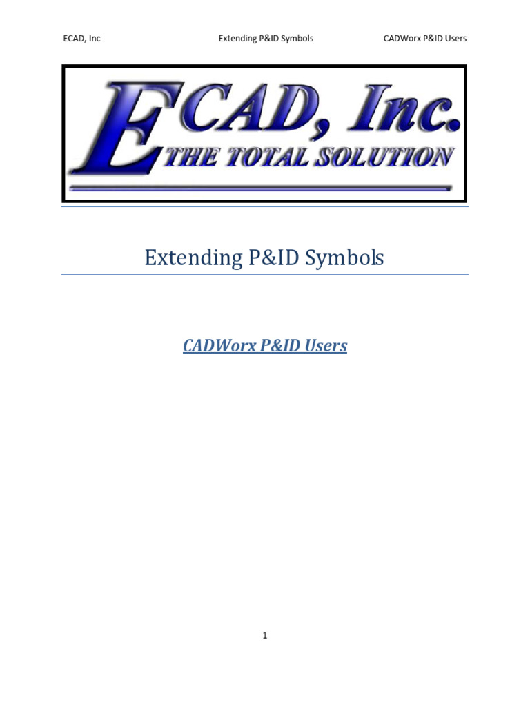 Extending P&ID Symbols | PDF | Menu (Computing) | Icon (Computing)