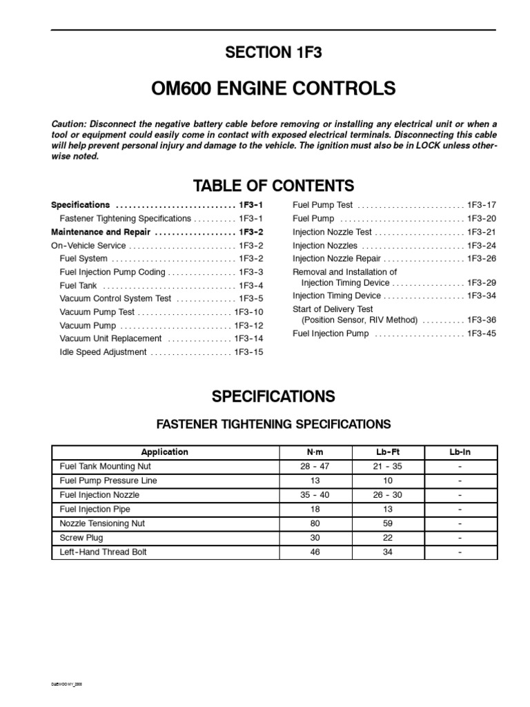 TD27 Injector Pump Diagram Guide | PDF | Screw | Pump