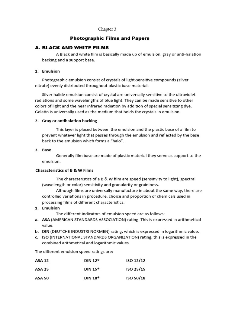 Module 3 in Forensic Photography Chapter 3 | PDF | Film Speed | Exposure (Photography)