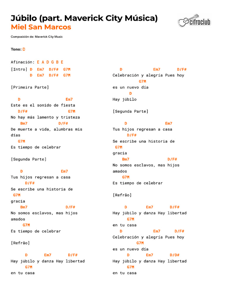 Acordes (Jubilo MSM) | PDF