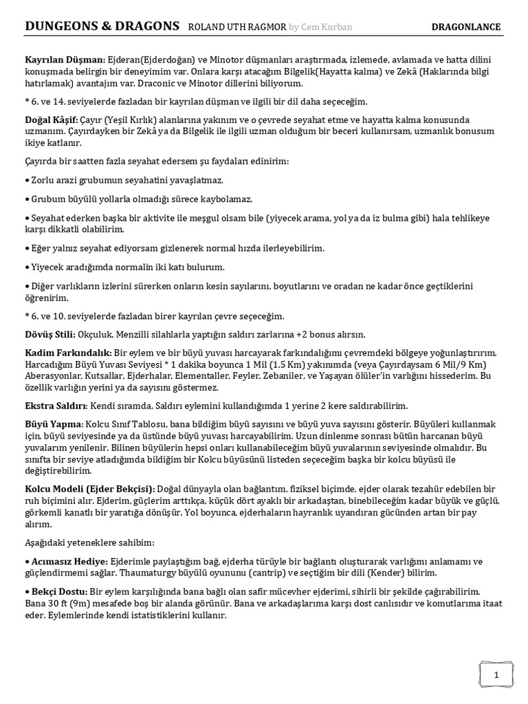 Abilities | PDF