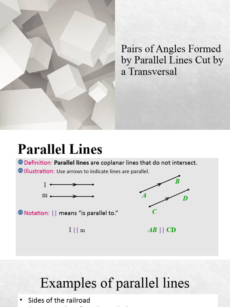 traversal | PDF | Angle | Euclidean Geometry