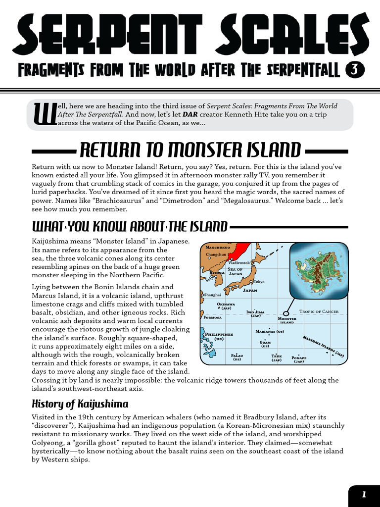 Savage Worlds - The Day after Ragnarok - Serpent Scales 3 - Return to ...