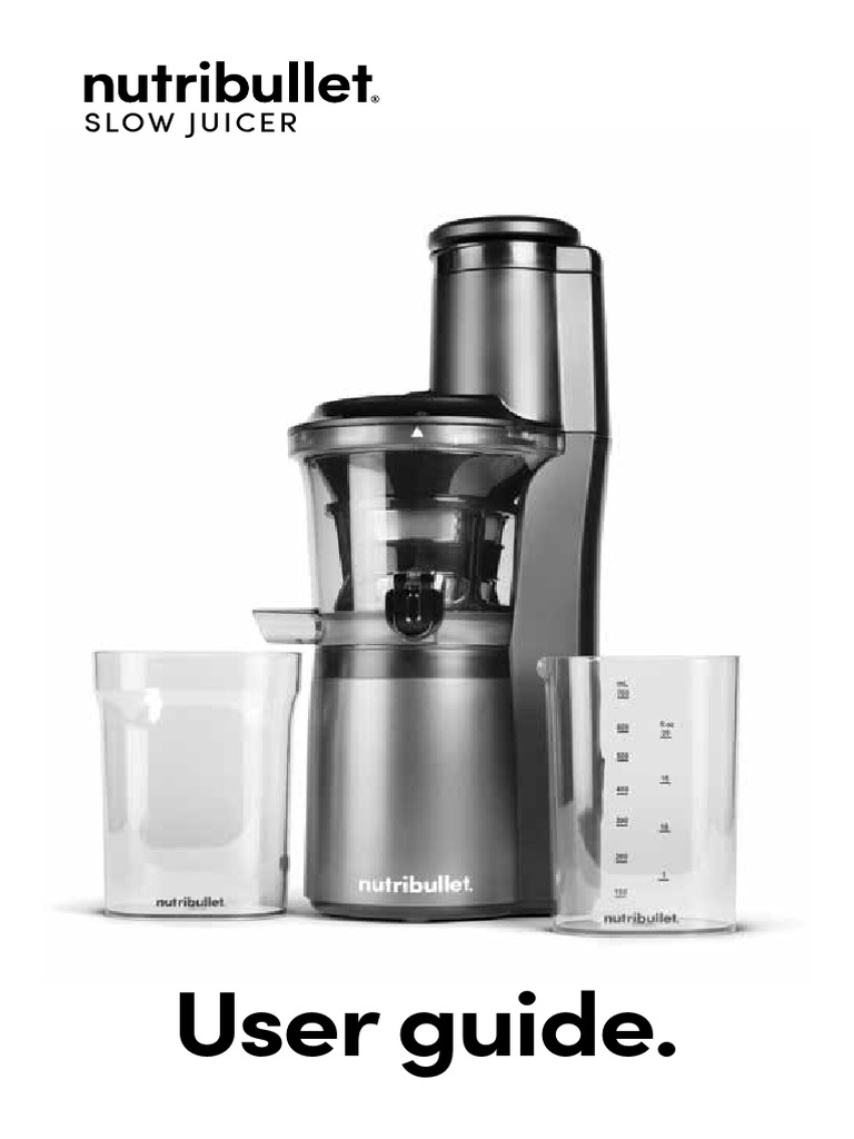 Nutribullet Guia de Uso | PDF | Foods | Ac Power Plugs And Sockets