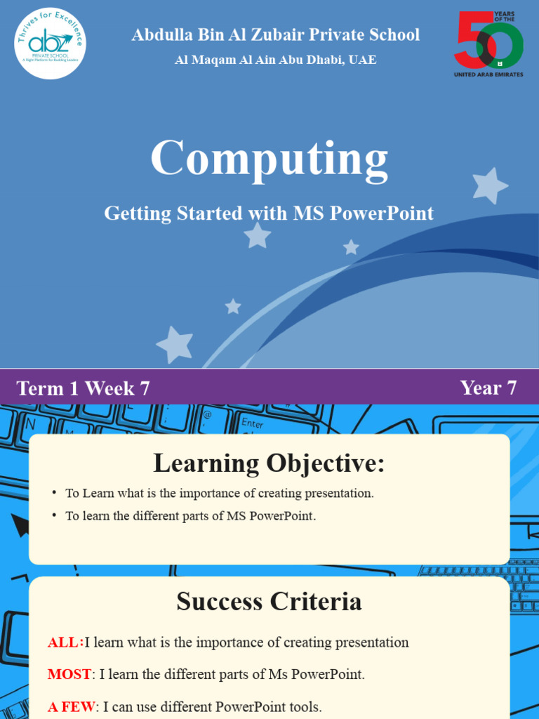 Year 7 Week 1 Ict Powerpoint Introduction | PDF | Microsoft Power Point ...