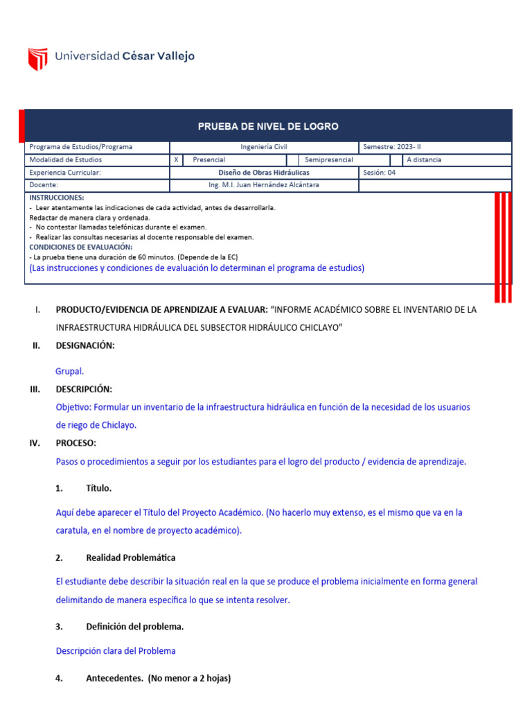 Nivel 2 - Prueba de Nivel de Logro-Doh | PDF | Evaluación | Cognición