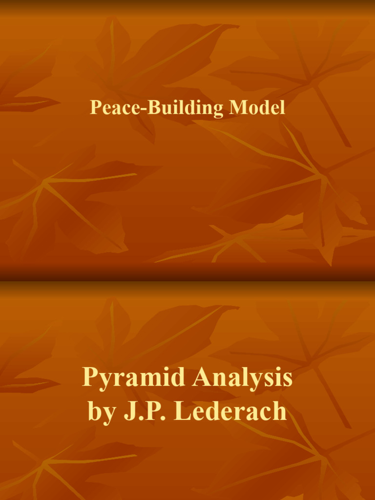 Peacebuilding Models | PDF