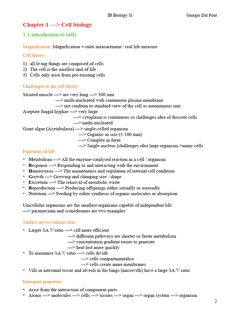 chapter_1_compressed | PDF | Cell Membrane | Cell (Biology)