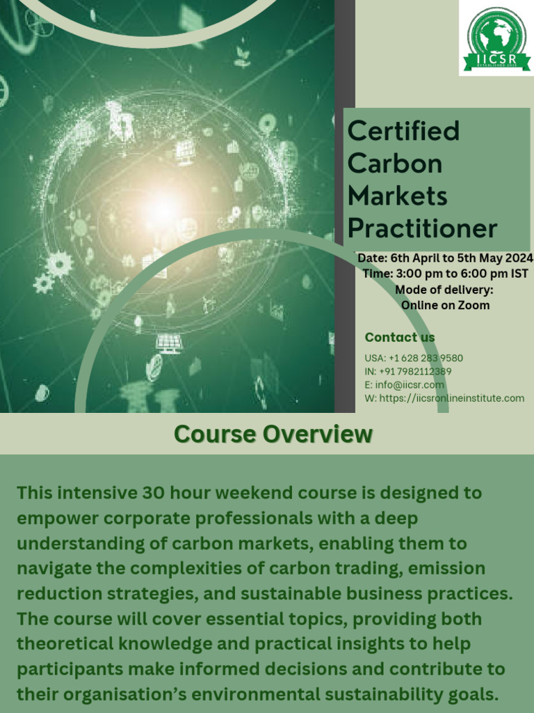 ESG Review | PDF | Emissions Trading | Economy And The Environment