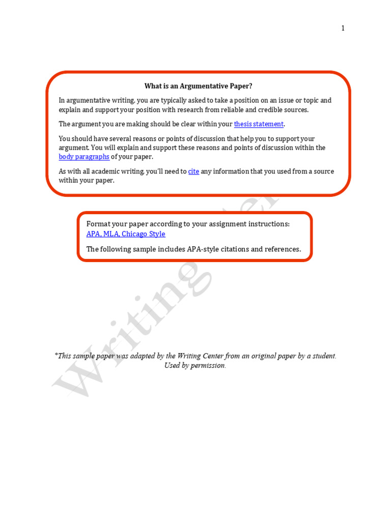 Argumentative Essay Notes | PDF | Educational Technology | Learning
