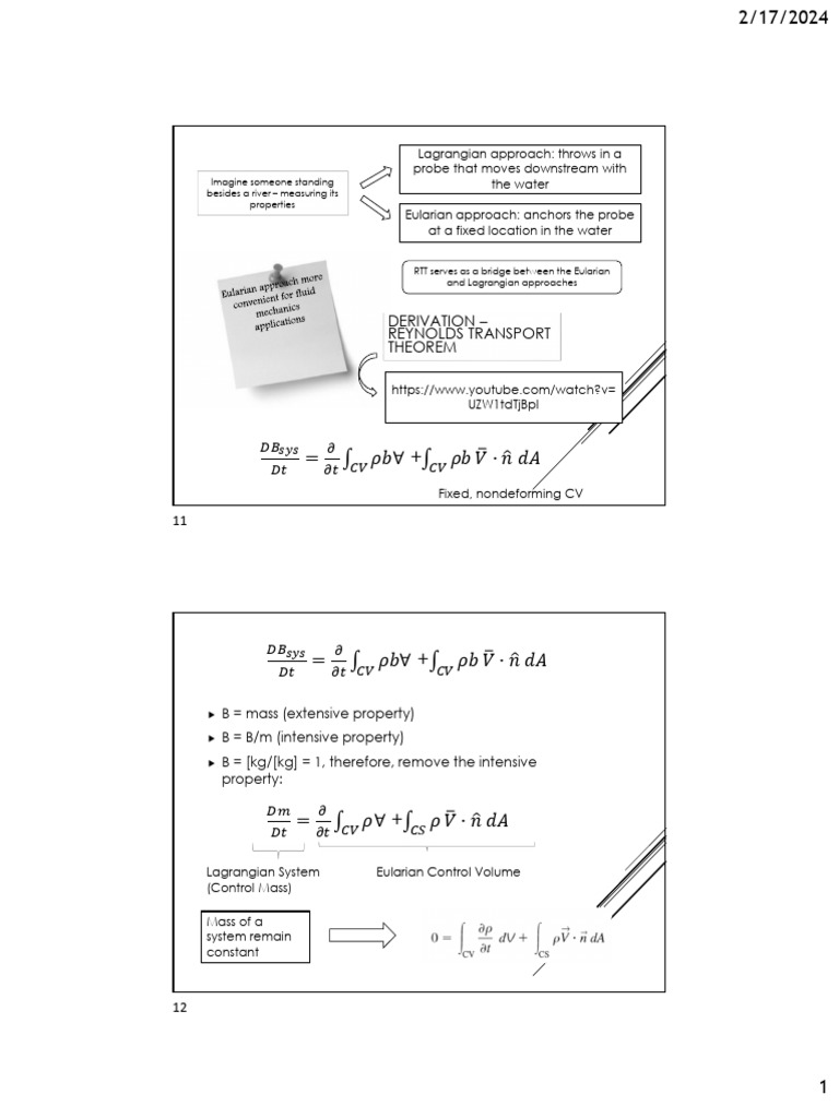 Chapter 9 - Differential Analysis of Fluid Flow - 2 | PDF | Fluid ...