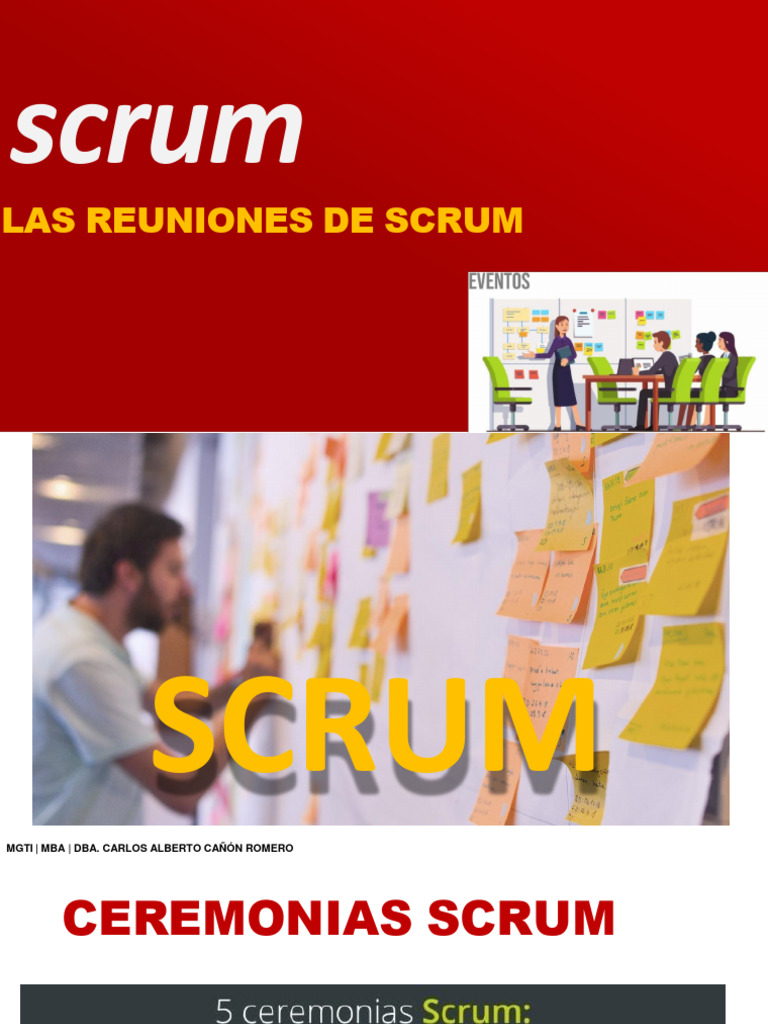 Las Reuniones de Scrum | Descargar gratis PDF | Scrum (desarrollo de ...