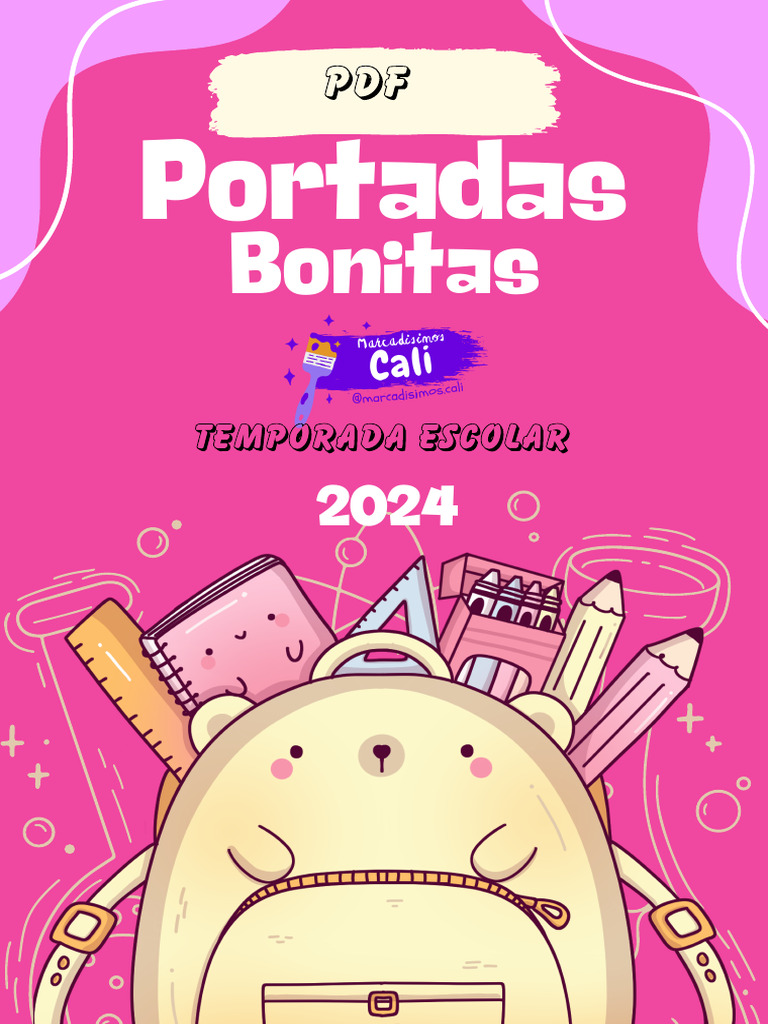 PDF Portadas Bonitas 2024 | PDF