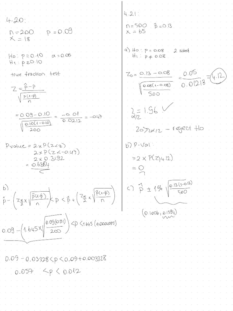 Reject | PDF | Statistical Hypothesis Testing | Statistical Inference