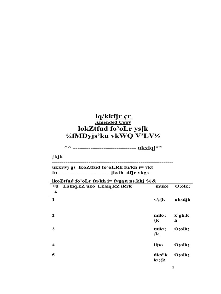 Marathi Trust Deed Blank Format | PDF