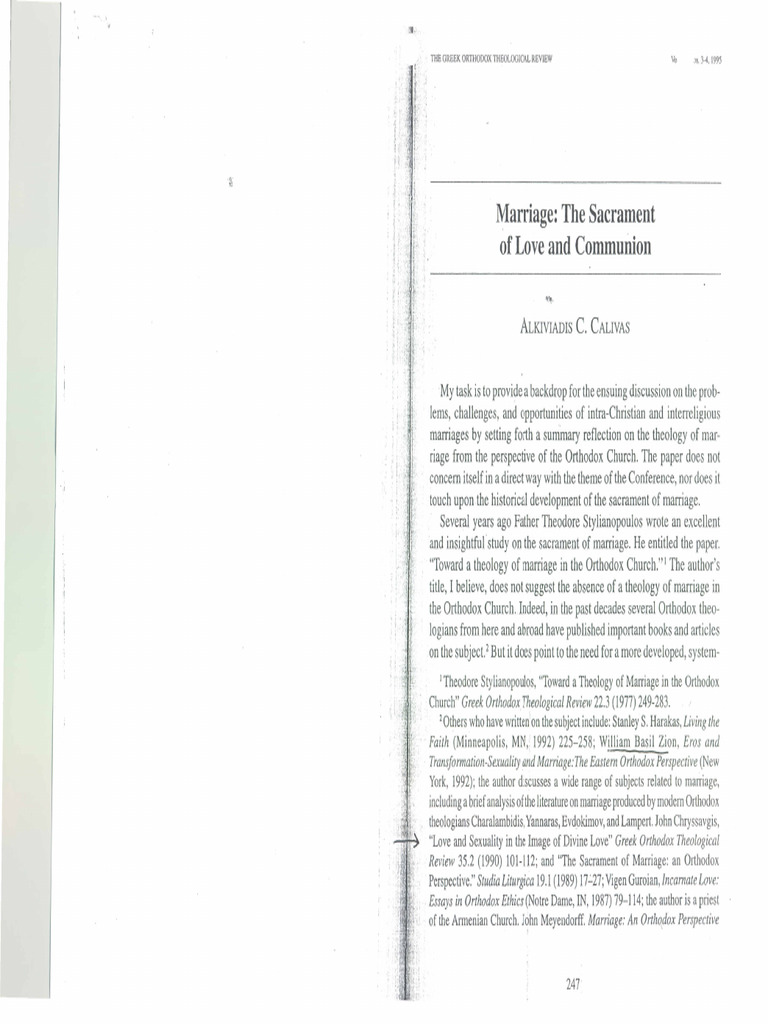 Calivas, Fr. Alkiviadis C. - Marriage - The Sacrament of Love and ...