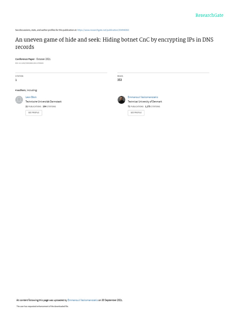 Final | Download Free PDF | Domain Name System | Internet Protocols