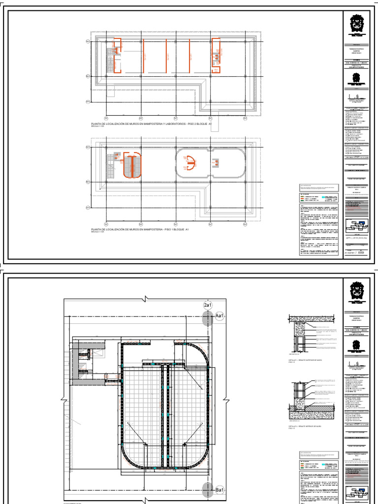 @TPC_I_A1_AD100_Muros | PDF | Albañilería | Edificio sustentable