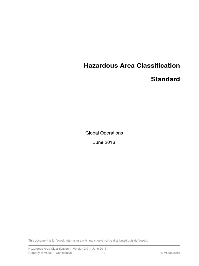 Hazardous Area Classification | PDF | Pump | Atmosphere Of Earth