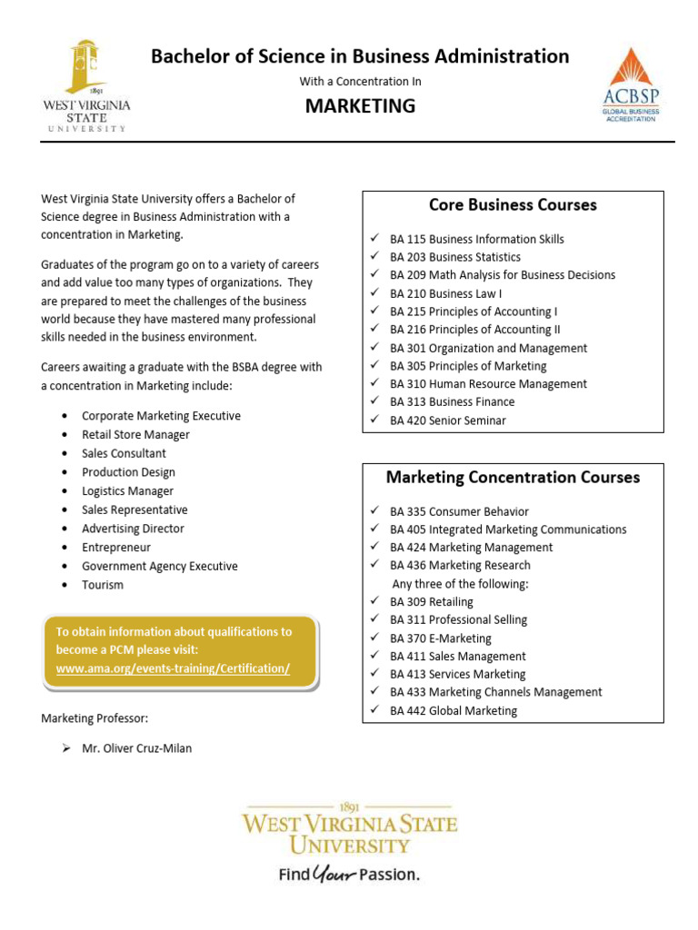 BSBA Marketing 1 | Download Free PDF | Marketing | Business