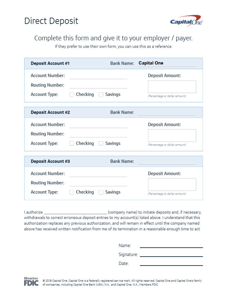 direct-deposit-form | PDF