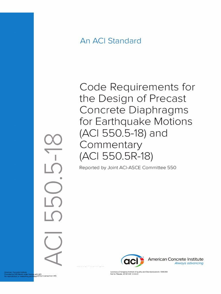 نسخة من 550.5-18 Code Requirements for the Design of Precast Concrete ...