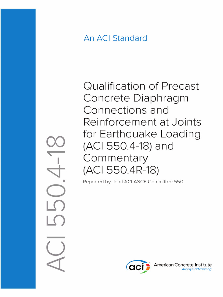 نسخة من 550.4-18 Qualification of Precast Concrete Diaphragm ...
