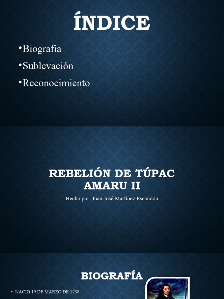tUPAC aMARU | PDF