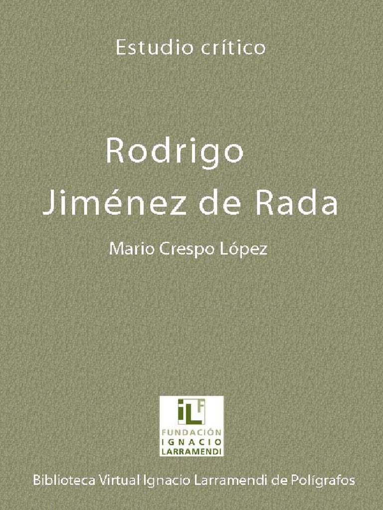 Rodrigo Jimenez de Rada | PDF Rodrigo Jimenez de Rada | PDF