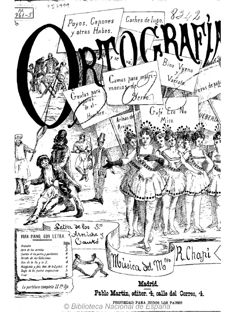 Ortografía Chapí | PDF