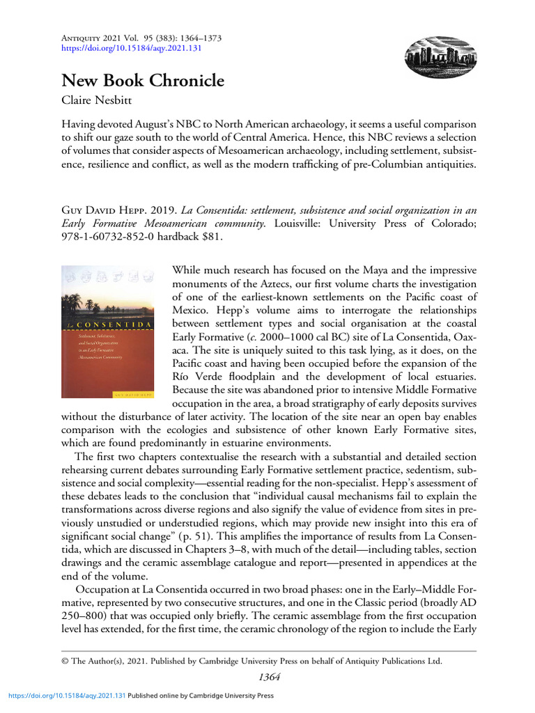 New Book Chronicle | PDF | Mesoamerica | Maya Civilization