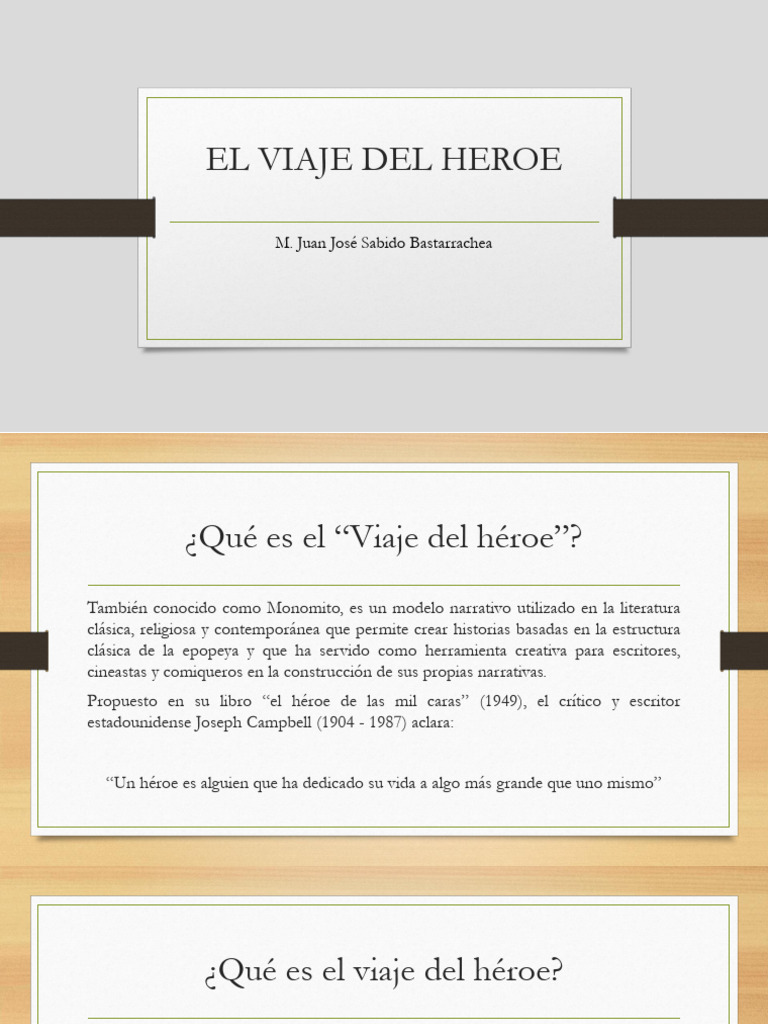 El Viaje Del Heroe | PDF