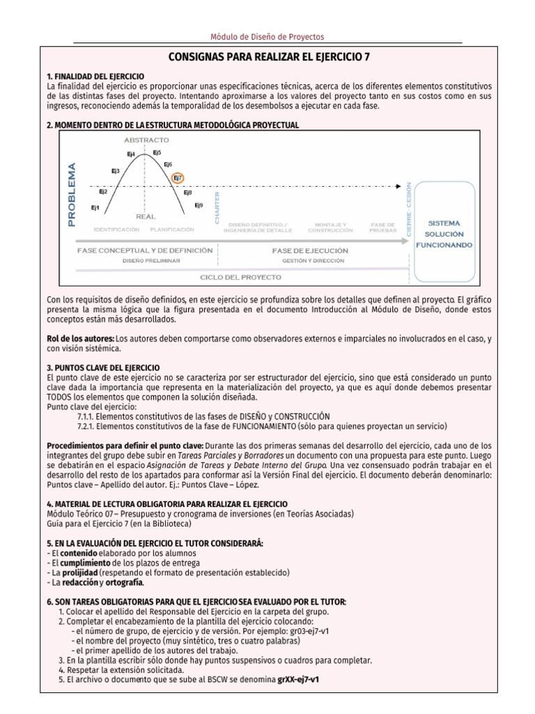 Guía para Ejercicio 71: Especificaciones y Costos | PDF | Tecnología