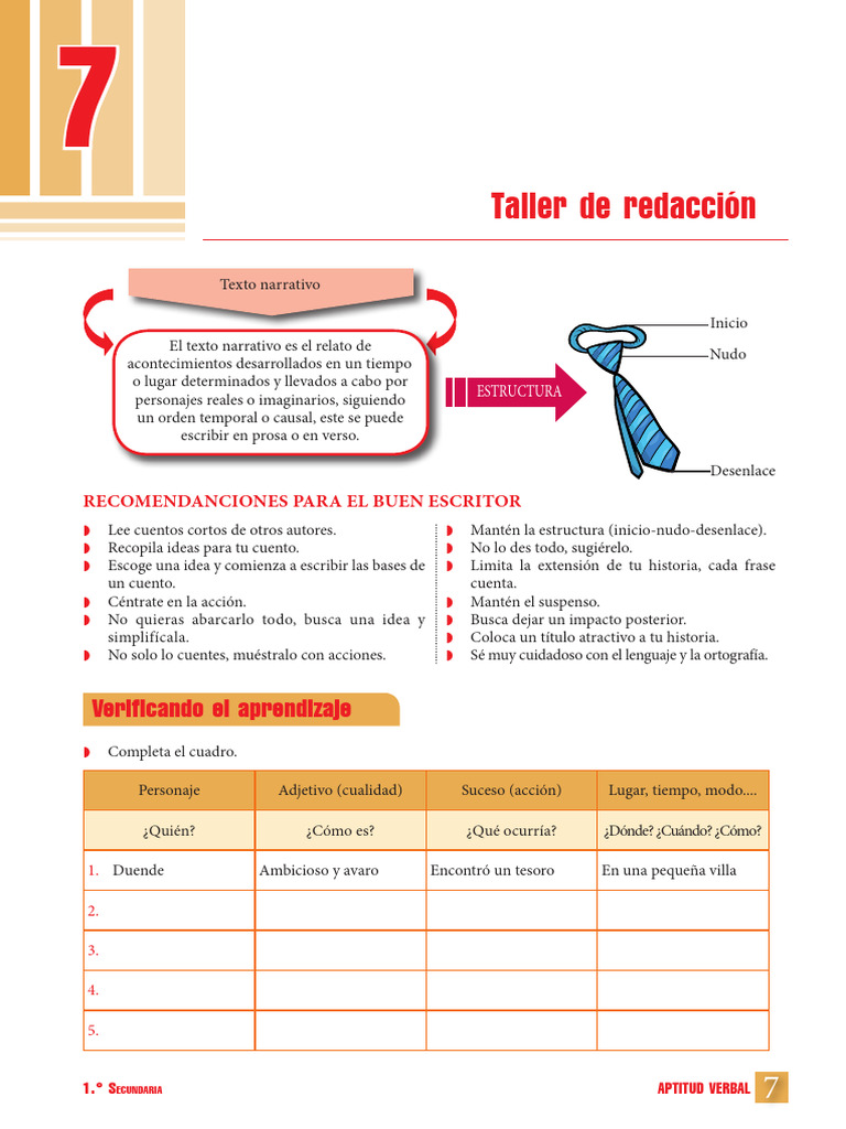 Ficha 7 | PDF | Narración | Cuentos
