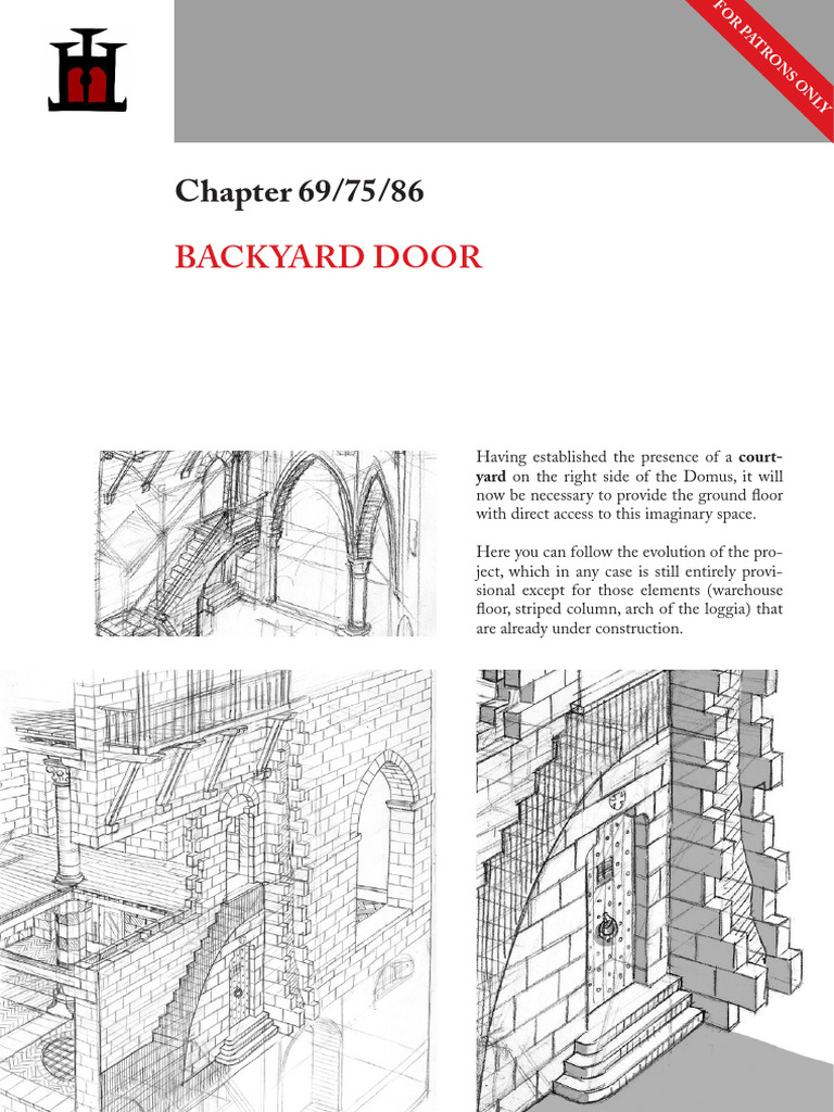 DOMUS Project: Construction 069-075-086 - Courtyard Door | PDF | Door | Building Engineering