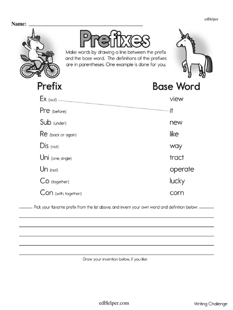 6th Grade Writing Worksheets | PDF
