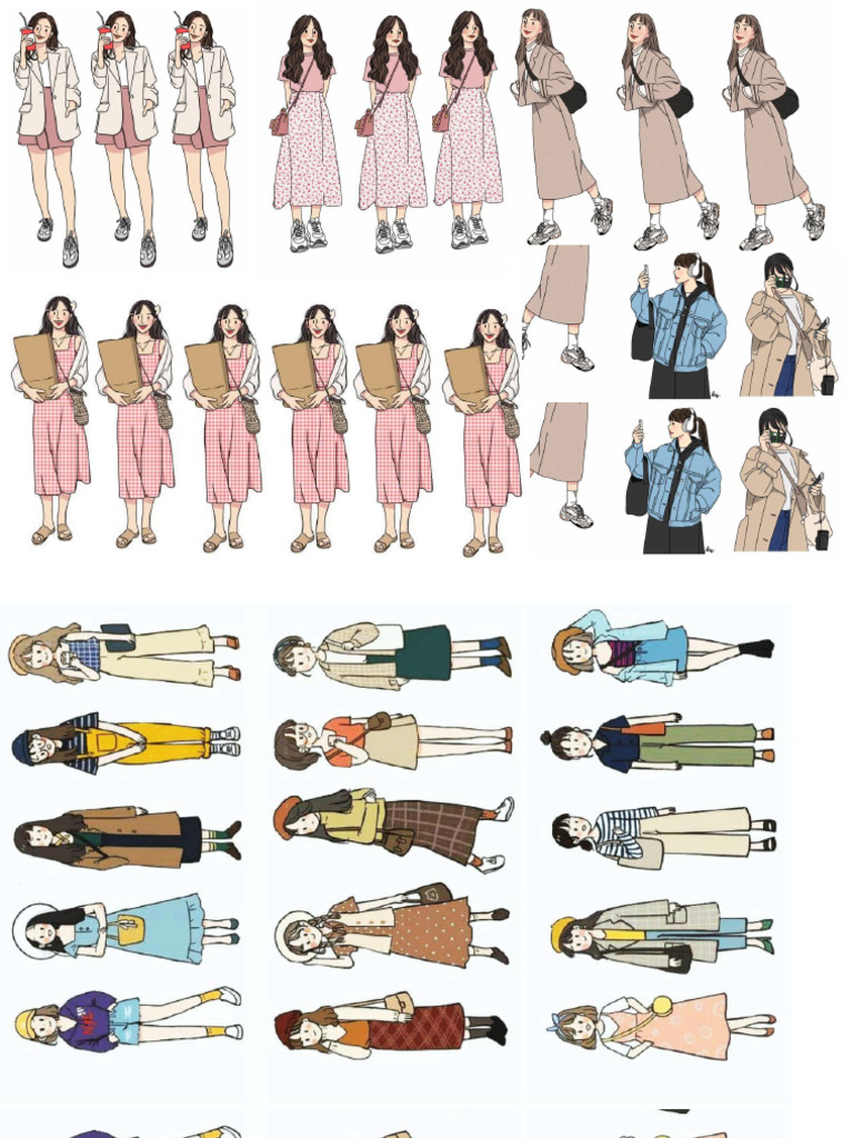 Girl stickers | PDF