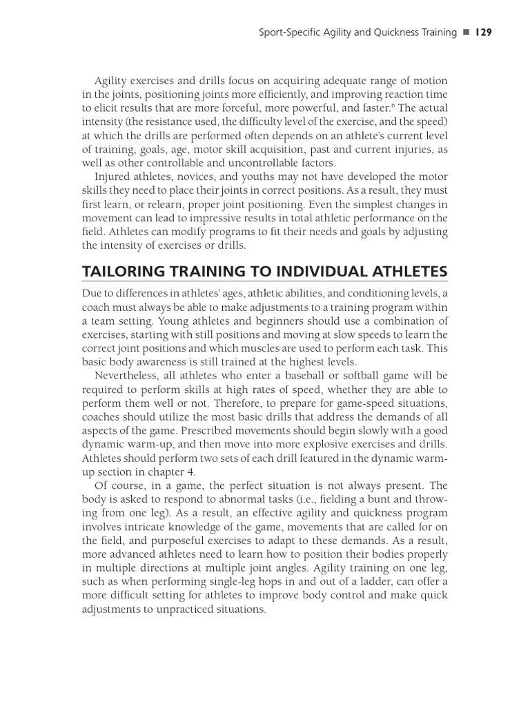 Developing Agility and Quickness (Etc.) (Z-Library) - 71 | PDF | Softball