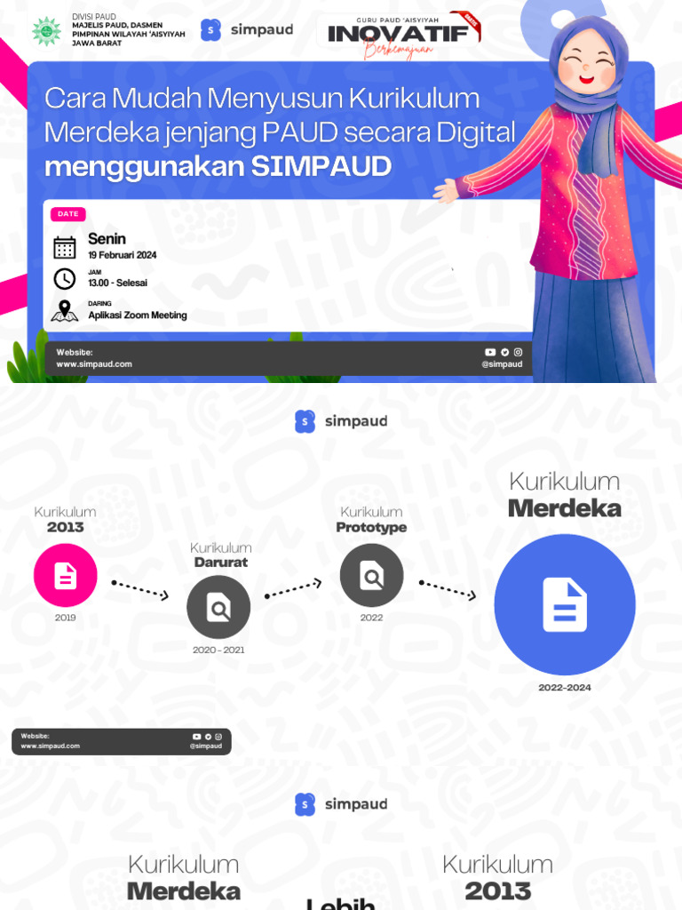 SIMPAUD X AISYIYAH - Cara Mudah Menyusun Kurikulum Merdeka Jenjang PAUD ...