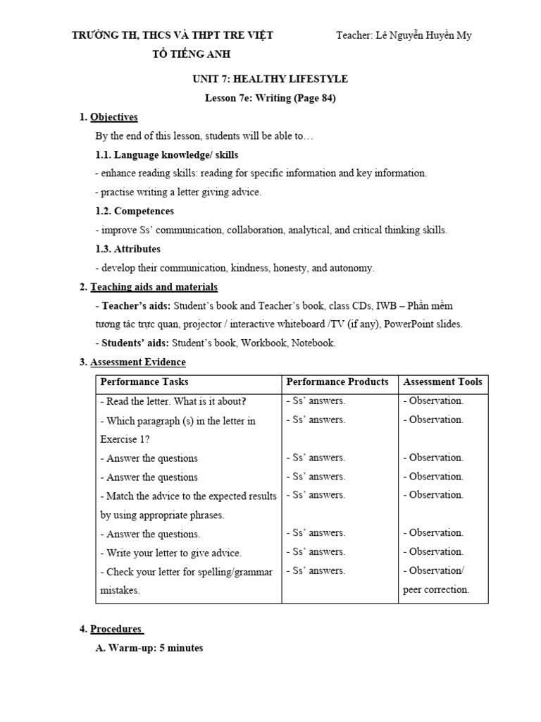 Unit 7 Writing Advice Letters Pdf Dieting Calorie Restriction
