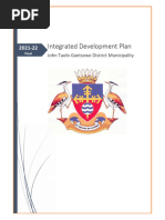 Summary of The Proposed Draft Integrated Development Plan 2025-26 | PDF | Infrastructure ...