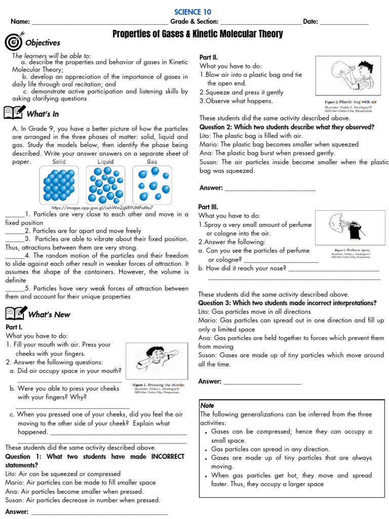 Understanding Gas Properties and Behavior | PDF | Gases | Temperature
