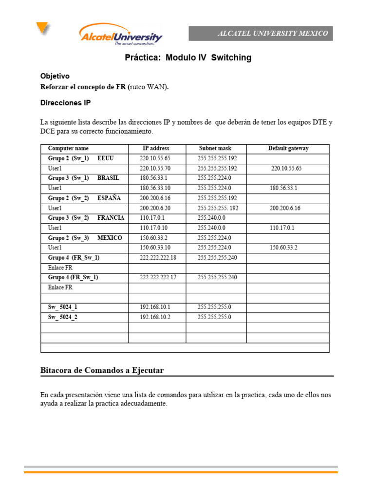 NGR 3 | PDF | Dirección IP | Protocolos de internet