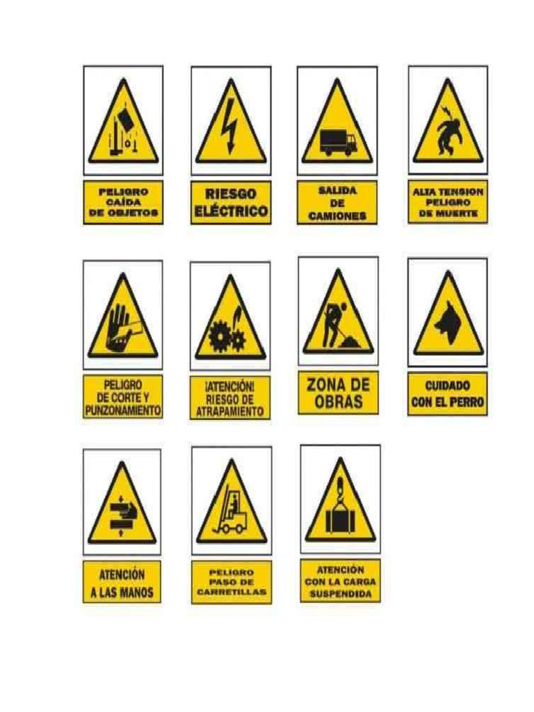 señaleticas de ´precaucion | PDF